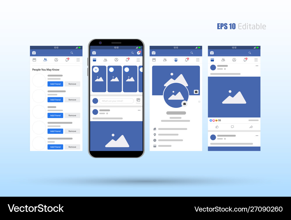 Facebook Live Vector Images (over 410)