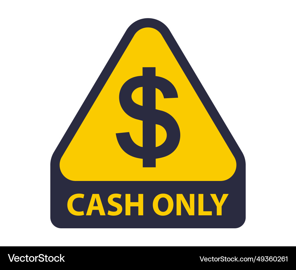 Cash Only Logo