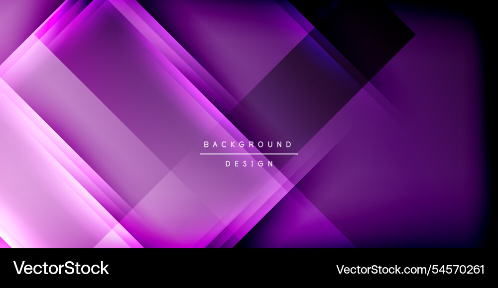 Expressive poster with shadow lines features Vector Image