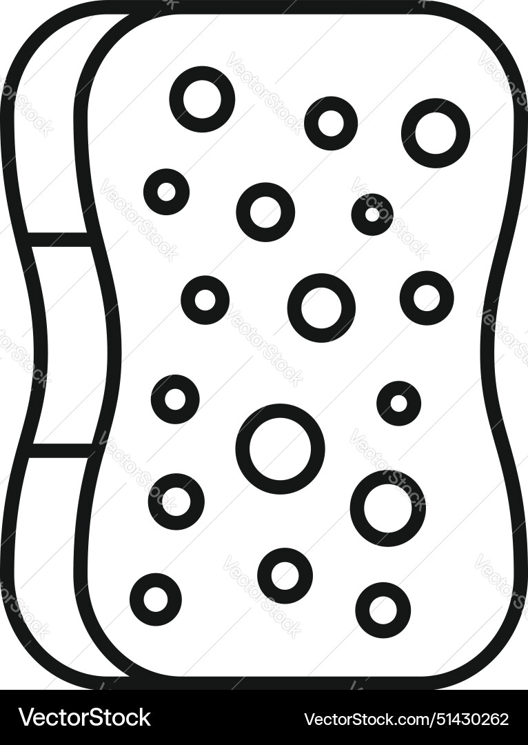 An Orthopedic Mattress Icon Royalty Free Vector Image