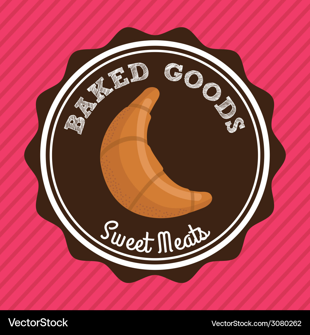 Bakery design Royalty Free Vector Image - VectorStock