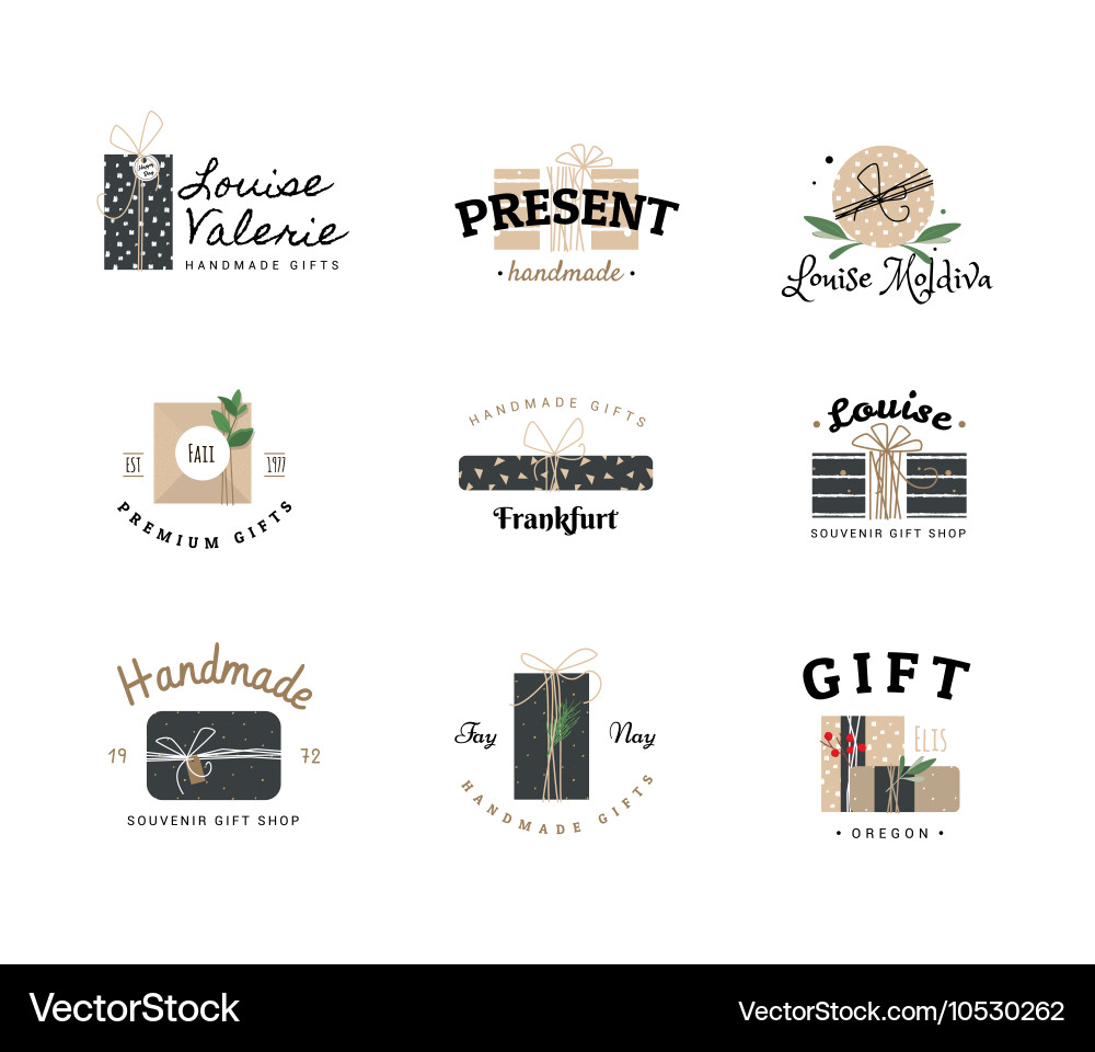 Logos Werkstatt Lizenzfreies Vektorbild - VectorStock