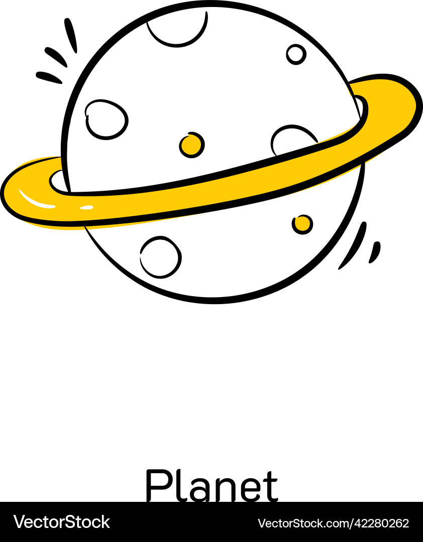 Planet Royalty Free Vector Image - VectorStock