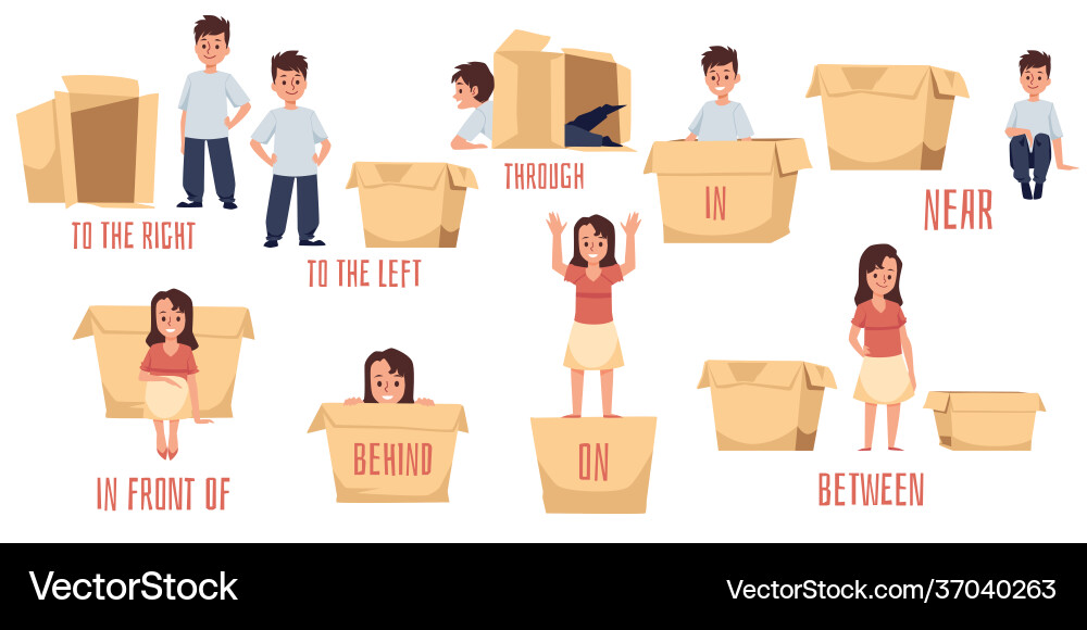 Studienvorstellungen Platz englisch Sprache Vektorbild