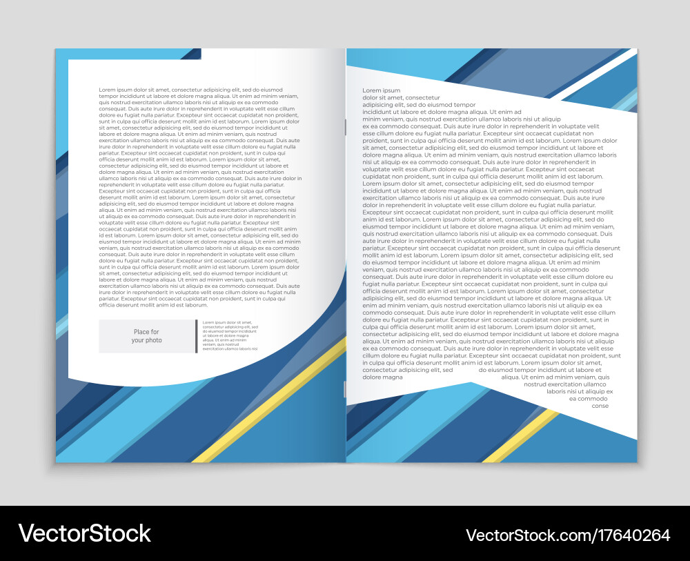 Abstract layout background set for art Royalty Free Vector