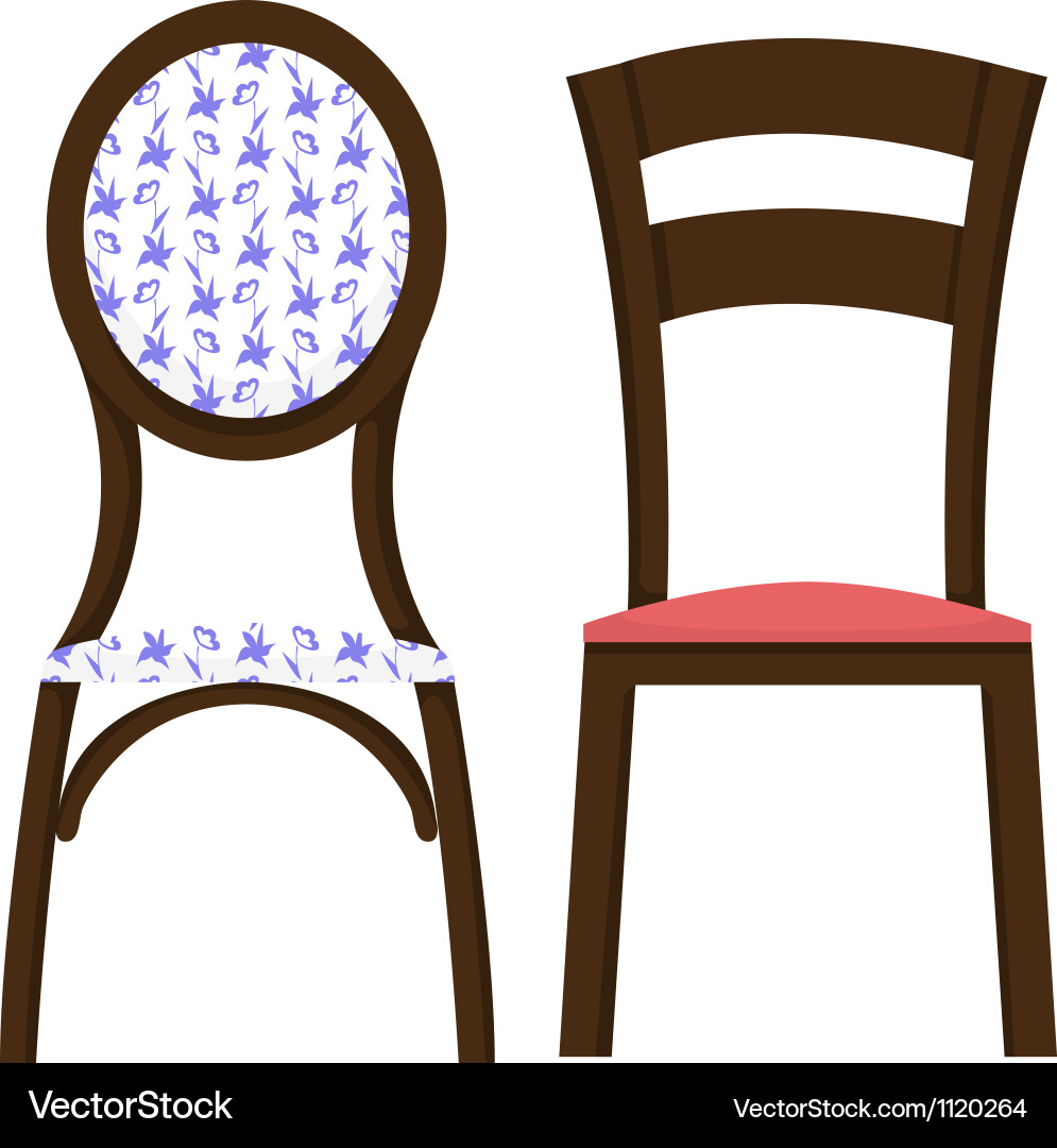 Chairs Royalty Free Vector Image - VectorStock