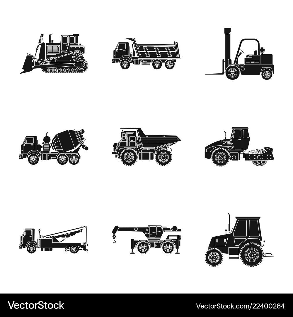 Design of build and construction sign Royalty Free Vector