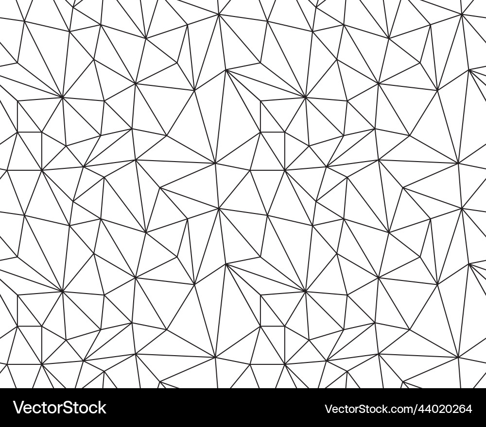Seamless polygonal pattern Royalty Free Vector Image