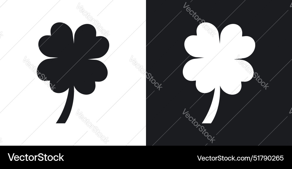 Clover icon Royalty Free Vector Image - VectorStock