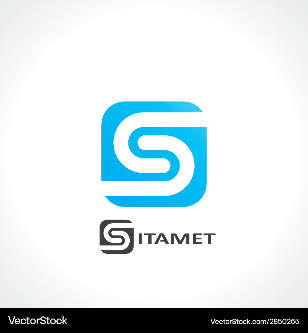 Letter s Royalty Free Vector Image - VectorStock