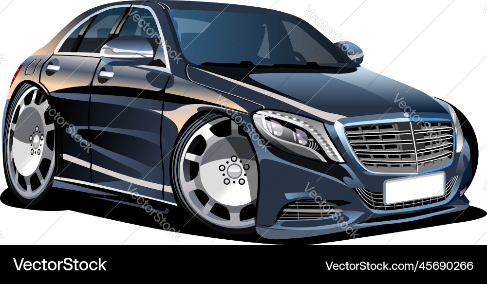 Cartoon car Royalty Free Vector Image - VectorStock
