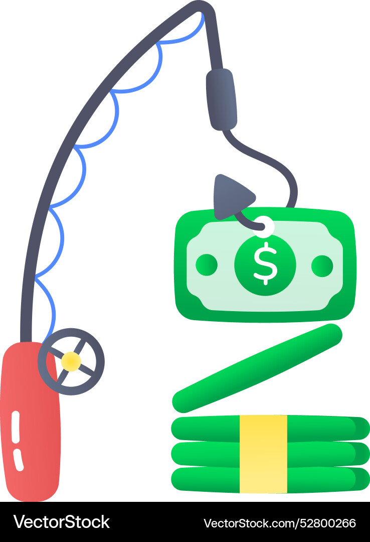 Money scam Royalty Free Vector Image - VectorStock