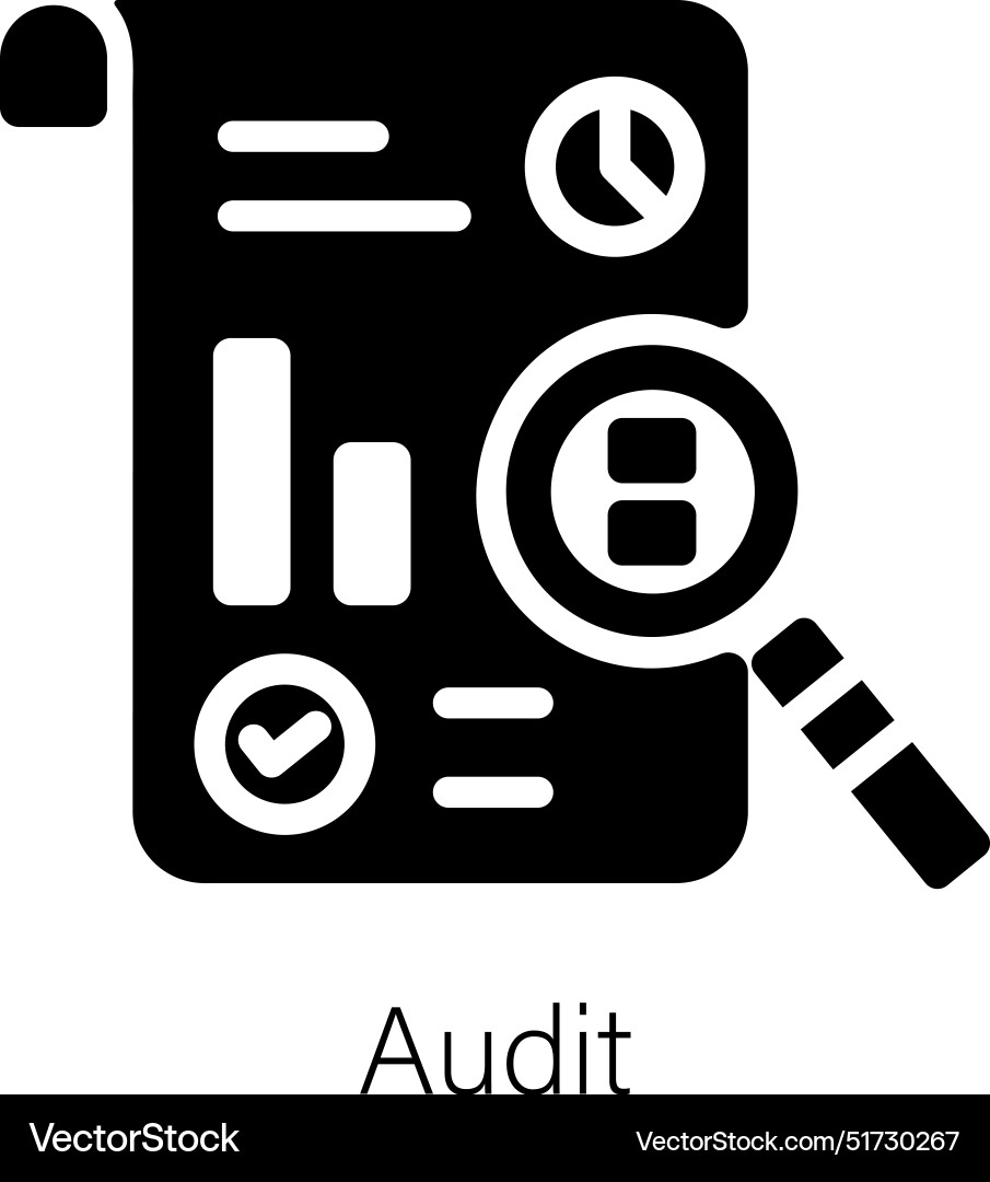 Audit Royalty Free Vector Image - VectorStock