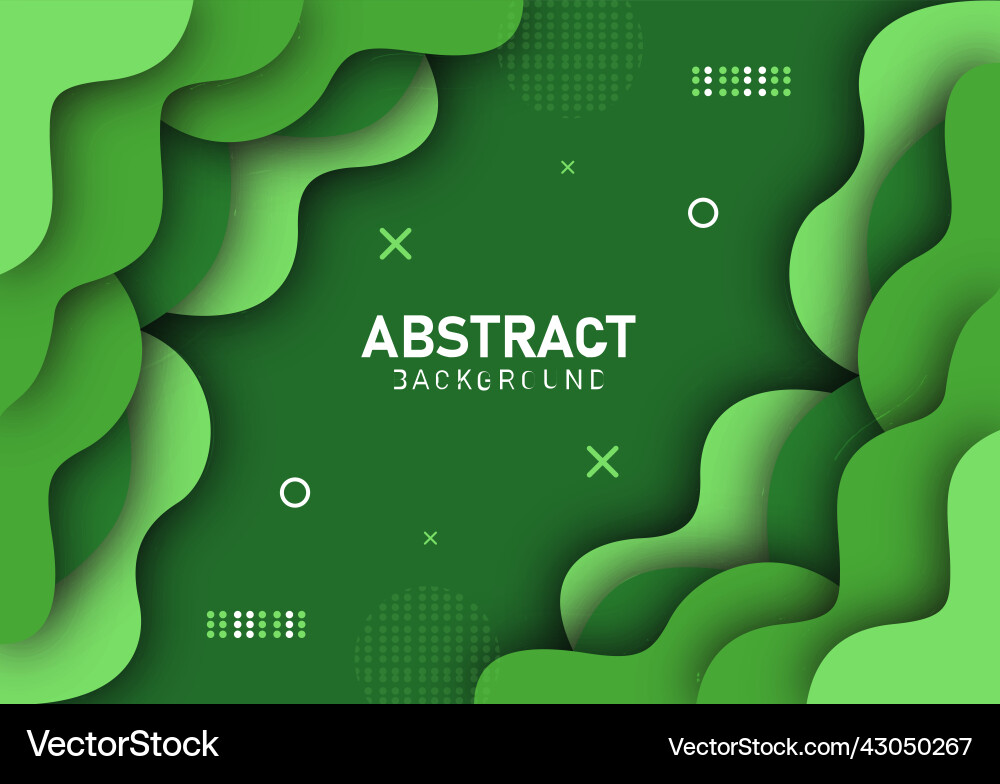 Colorful liquid and geometric background Vector Image