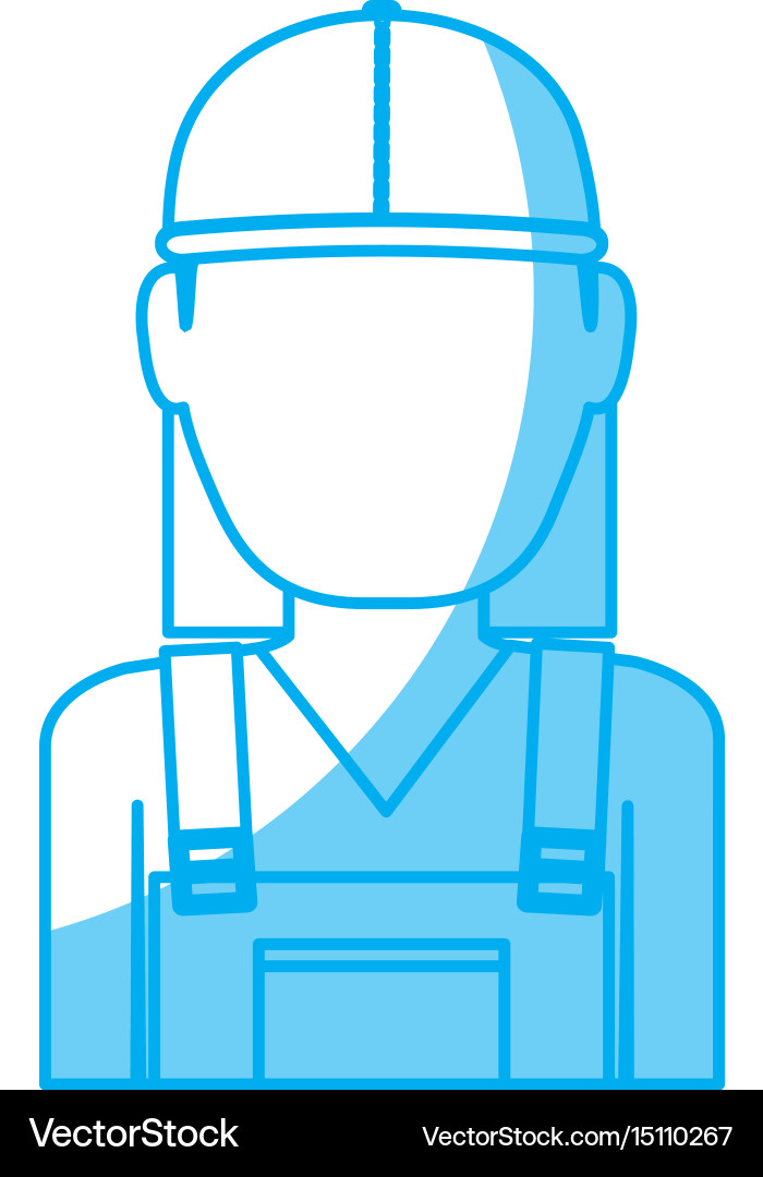 Construction worker icon Royalty Free Vector Image