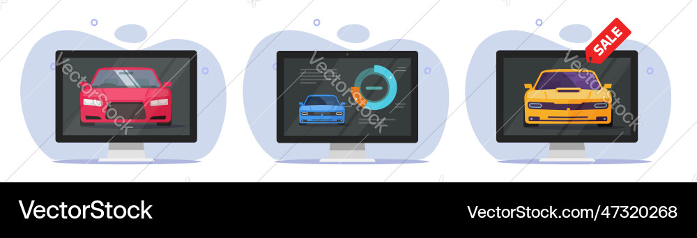 Auto Computer überprüfen Test-Ikone online Fahrzeug Verkauf