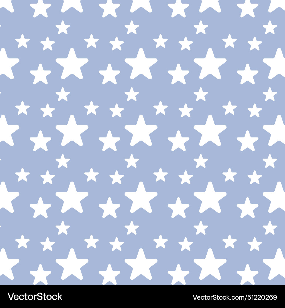 Stars seamless pattern design Royalty Free Vector Image