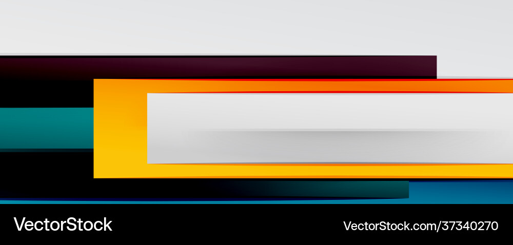 Multicolored lines background design template Vector Image