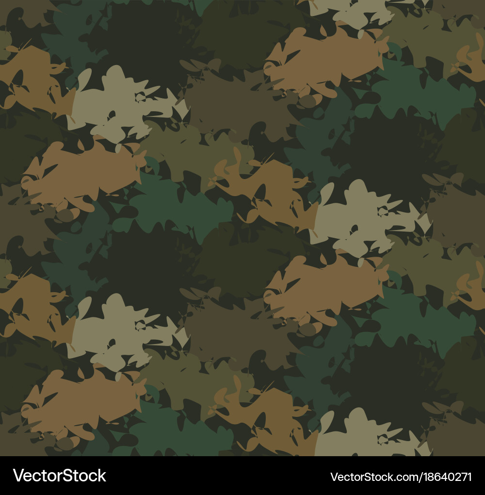 Abstract military camouflage background Royalty Free Vector