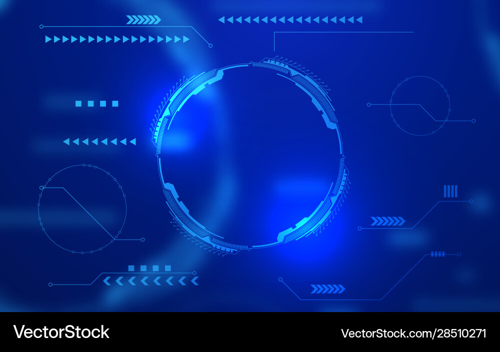 Abstrakte Technologie Hintergrund verschiedene Vektorbild