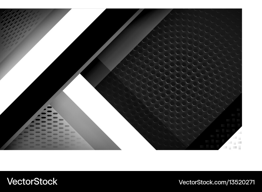 Bw tech background Royalty Free Vector Image - VectorStock