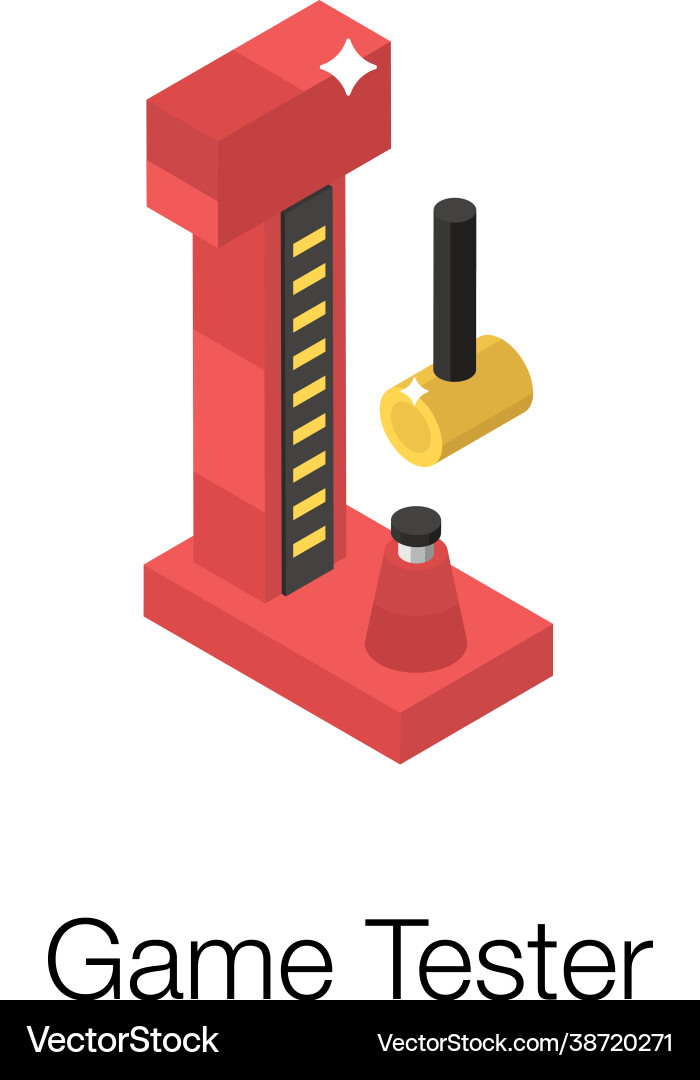 Game tester Royalty Free Vector Image - VectorStock