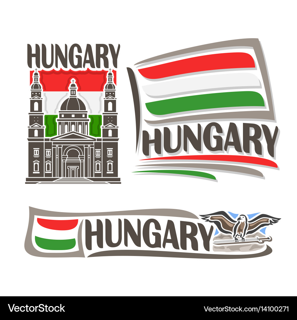 Logo for hungary Royalty Free Vector Image - VectorStock