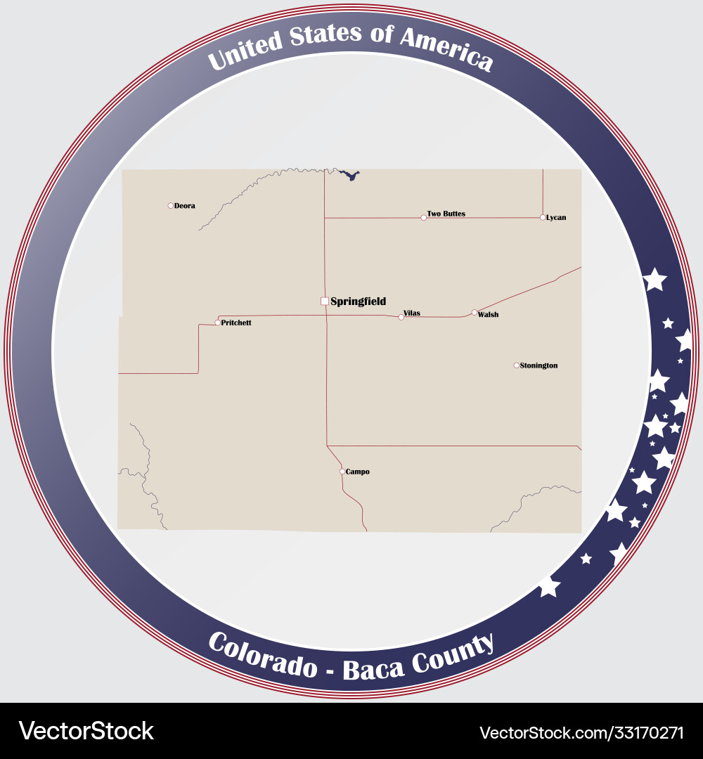 Springfield Colorado Map