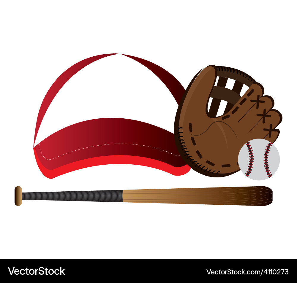 Baseball design Royalty Free Vector Image - VectorStock