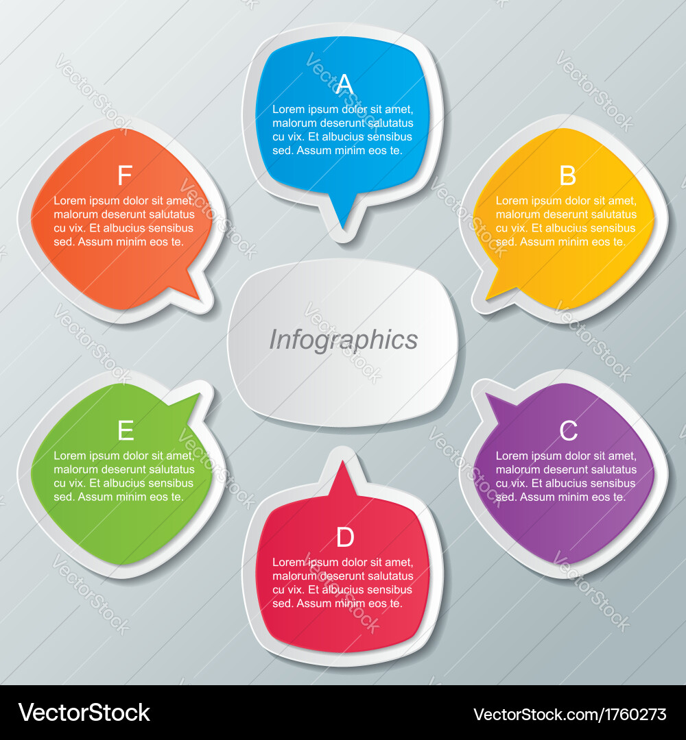 Infographic background Royalty Free Vector Image