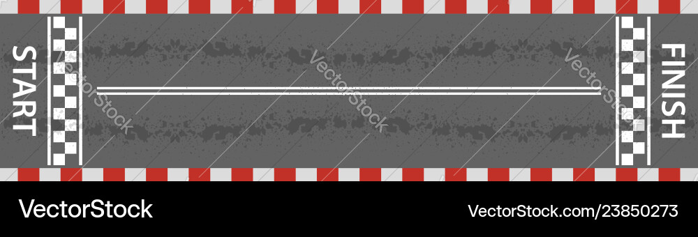 Racing Finish Line Background Royalty Free Vector Image