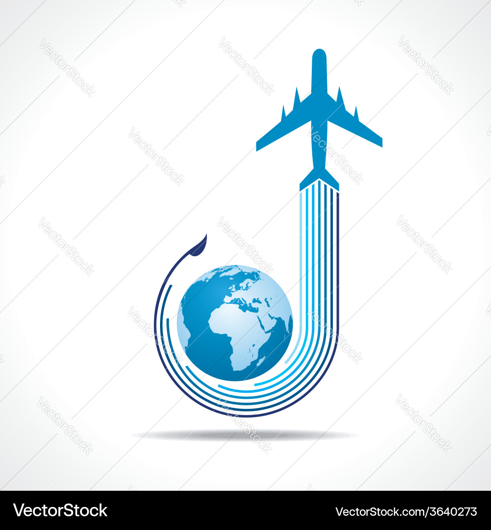 Tour and tourism icon Royalty Free Vector Image