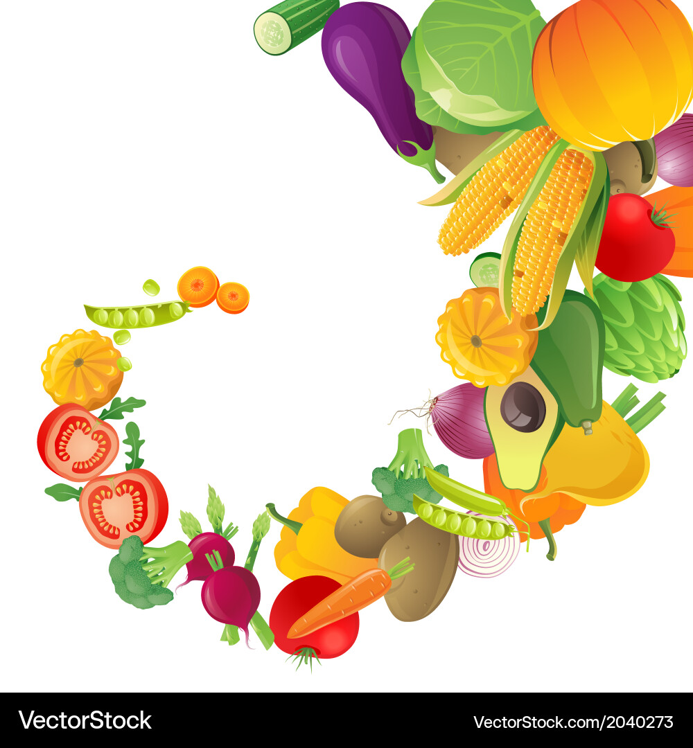 Vegetables Royalty Free Vector Image - VectorStock