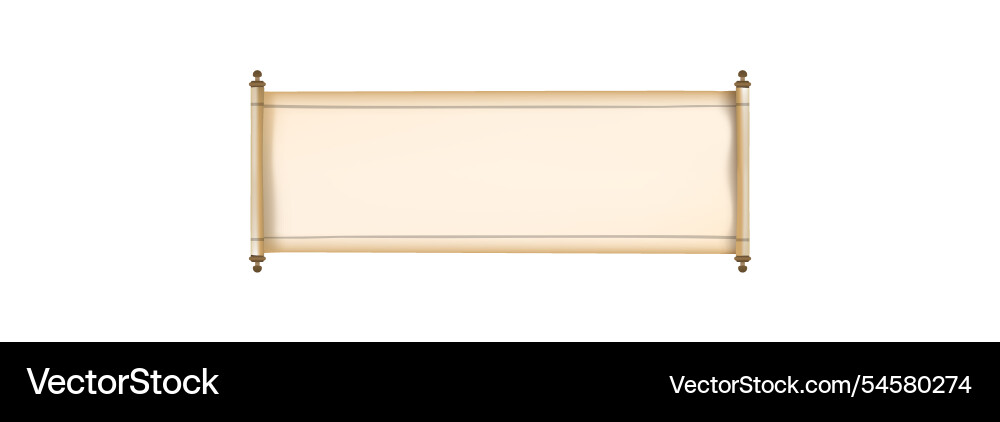 Ancient papyrus scroll Royalty Free Vector Image