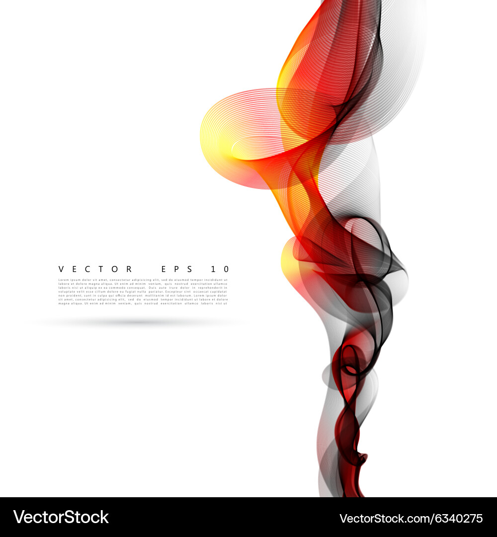 Abstract smoke background Royalty Free Vector Image