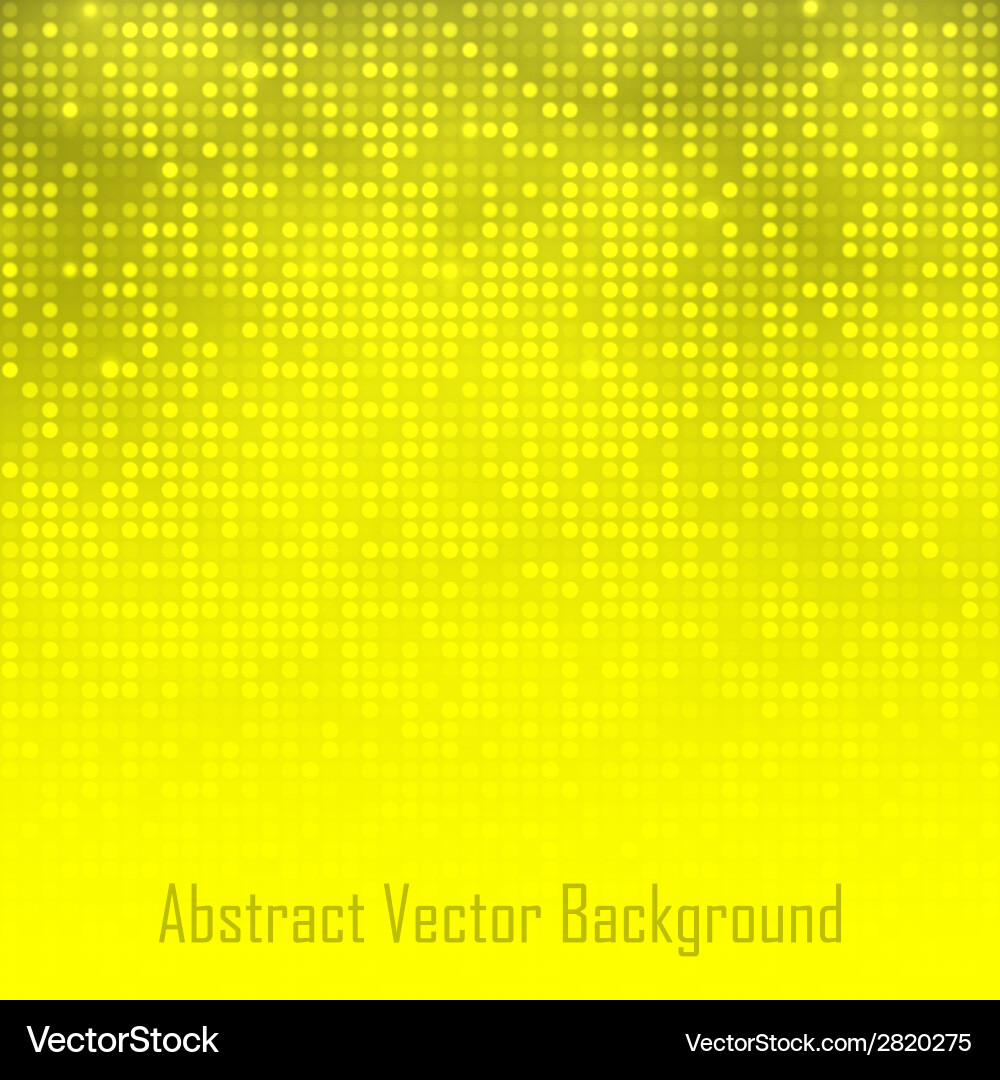 Abstract yellow technology glow background Vector Image Abstract yellow technology glow background Vector Image