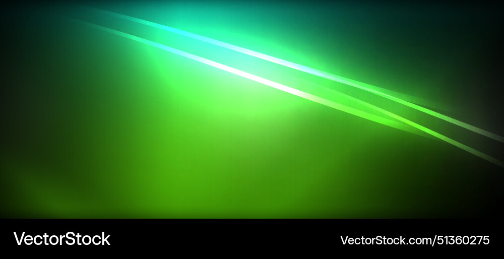 Neon glowing circle rays light round lines Vector Image