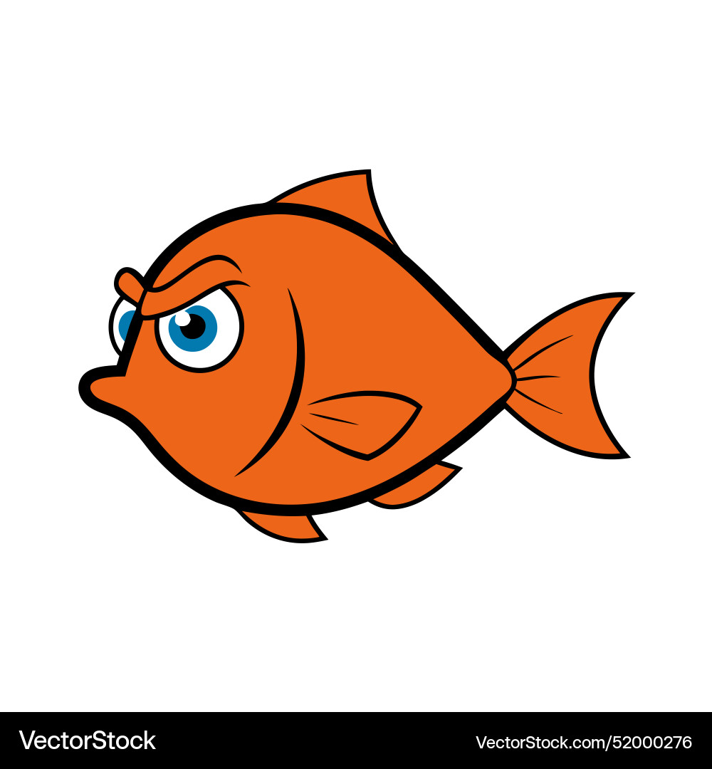 Chain pickerel fish dancing icon Royalty Free Vector Image