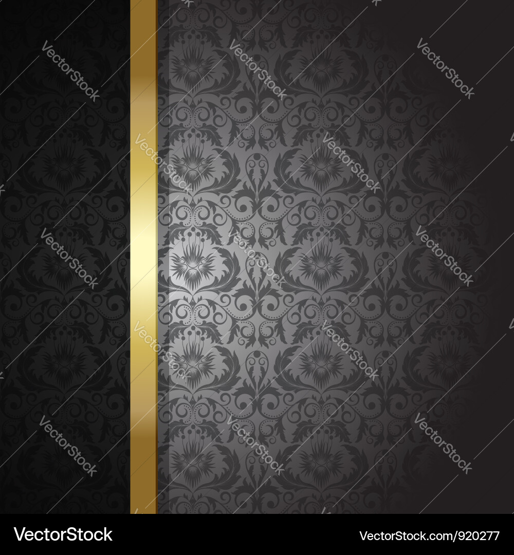 Black background Royalty Free Vector Image - VectorStock