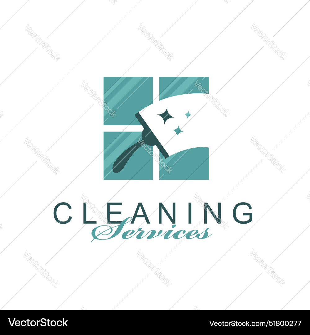 Cleaning service design Royalty Free Vector Image