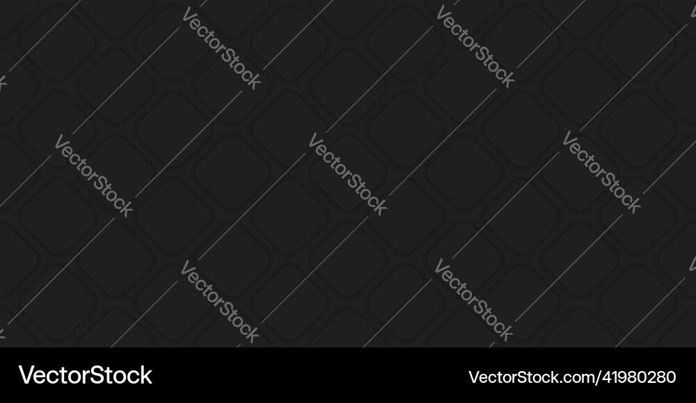 Black rhombus pattern dark sofa leather Royalty Free Vector