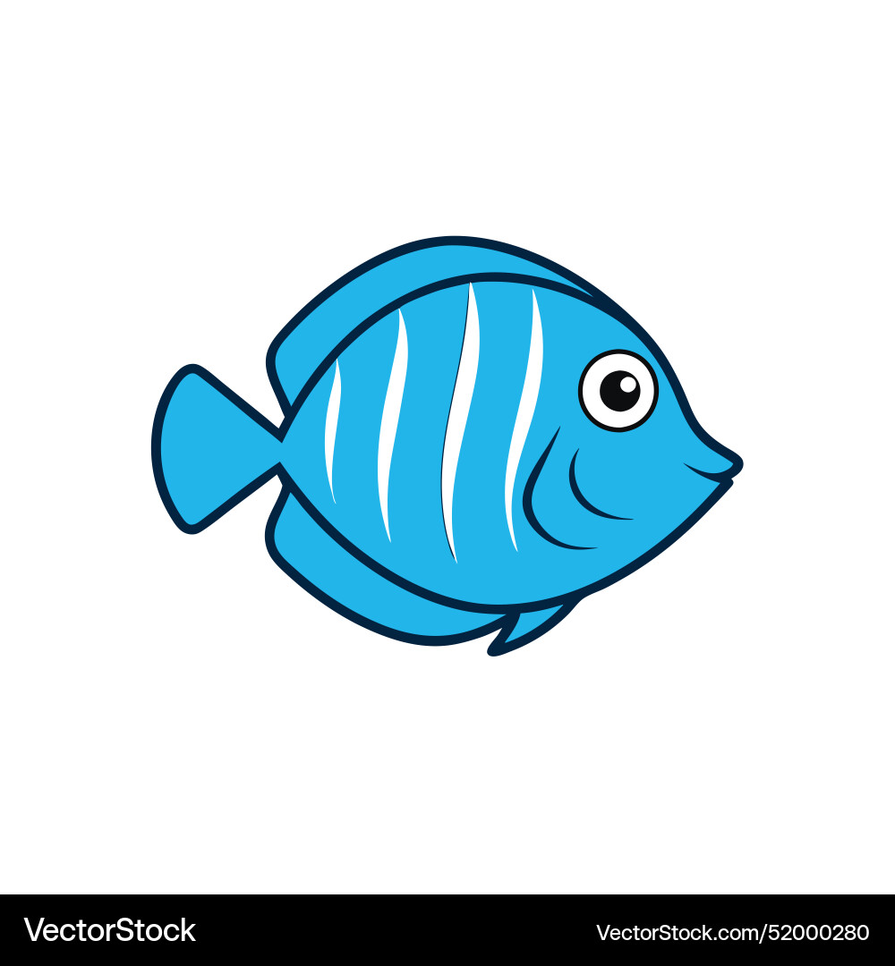 Chain pickerel fish knocks icon Royalty Free Vector Image