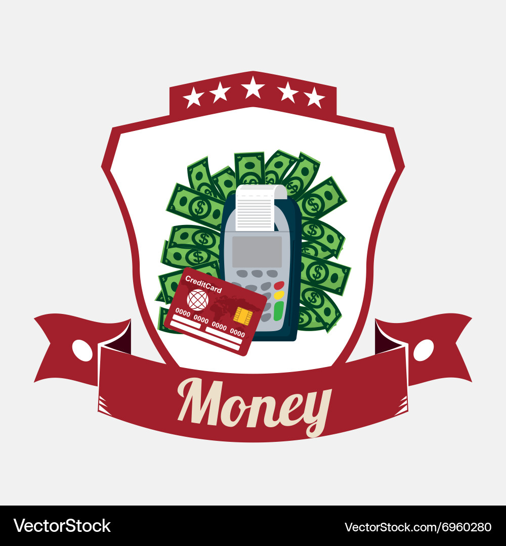 Geldsymbole Design Lizenzfreies Vektorbild - VectorStock