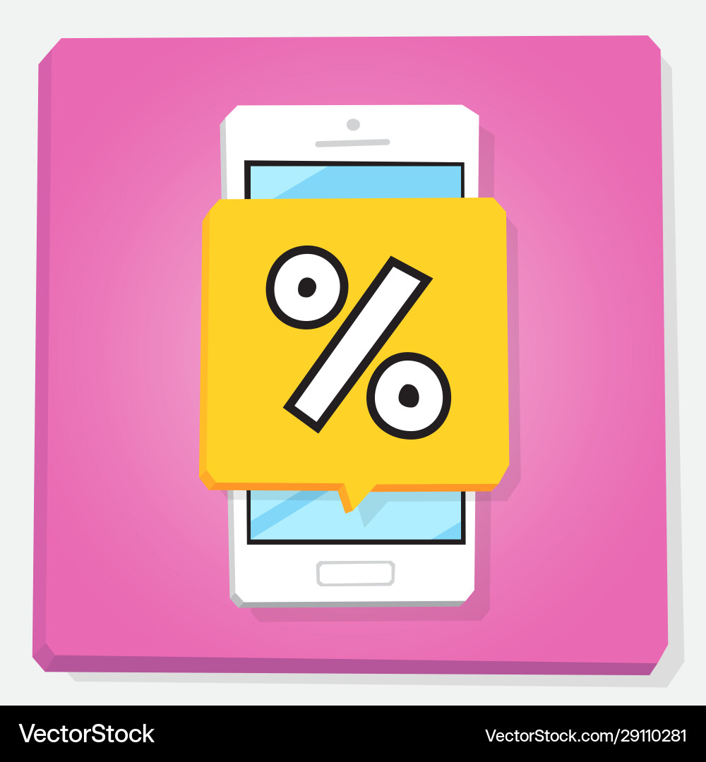 3d smartphone Royalty Free Vector Image - VectorStock