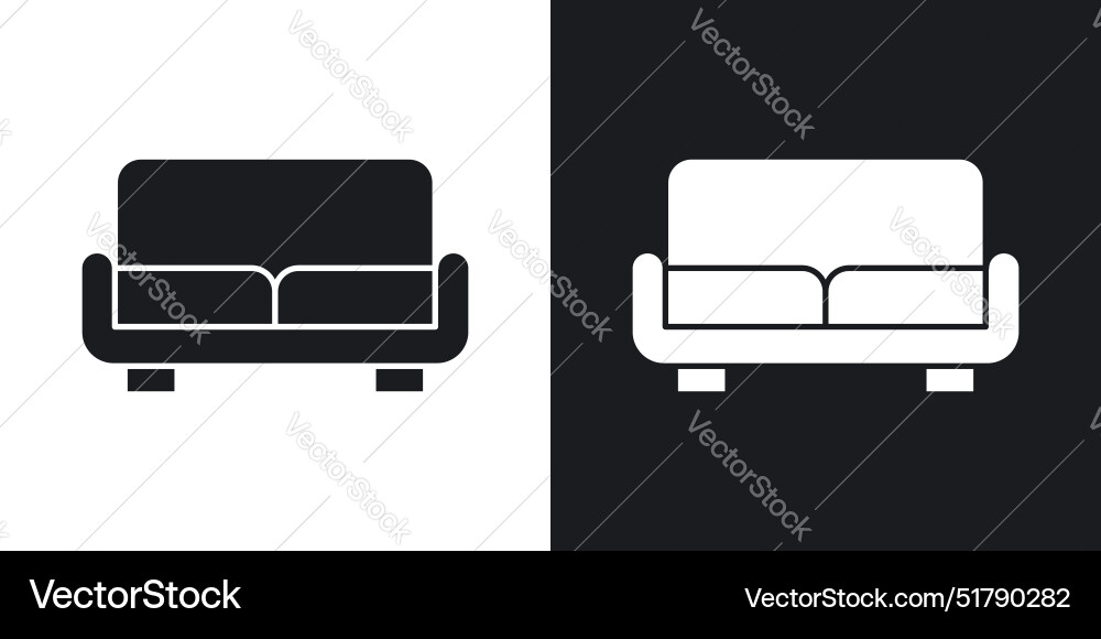 Couch icon Royalty Free Vector Image - VectorStock