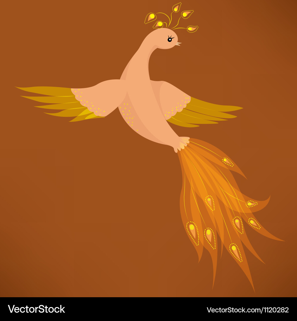 Firebird Royalty Free Vector Image - VectorStock