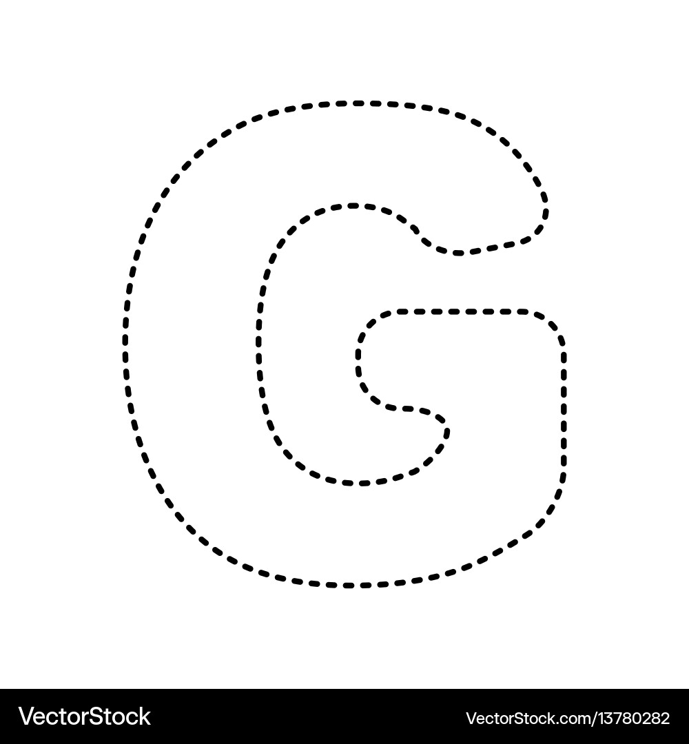 Letter g sign design template element Royalty Free Vector