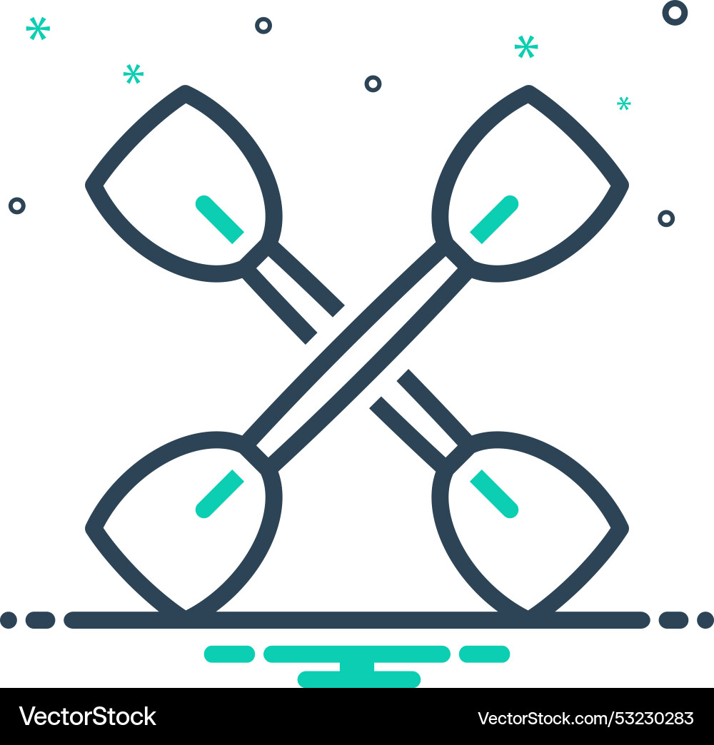 Paddle Royalty Free Vector Image - VectorStock