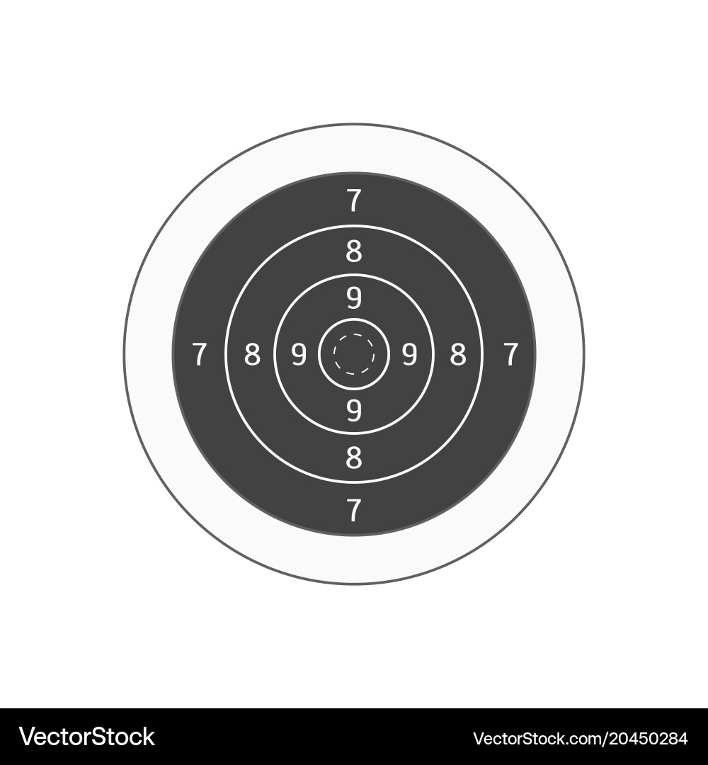 Board target Royalty Free Vector Image - VectorStock