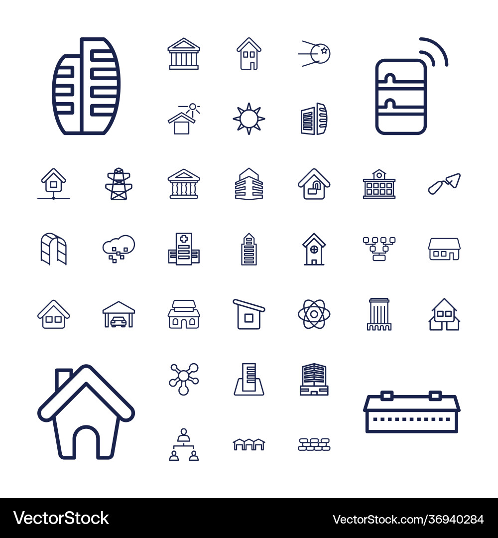 Struktur Icons Lizenzfreies Vektorbild - VectorStock